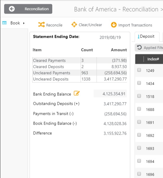 Reconcile Your Bank Account – CosmoLex Support