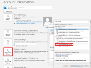 Auto-Forward Your Classic Outlook Emails - CosmoLex Support