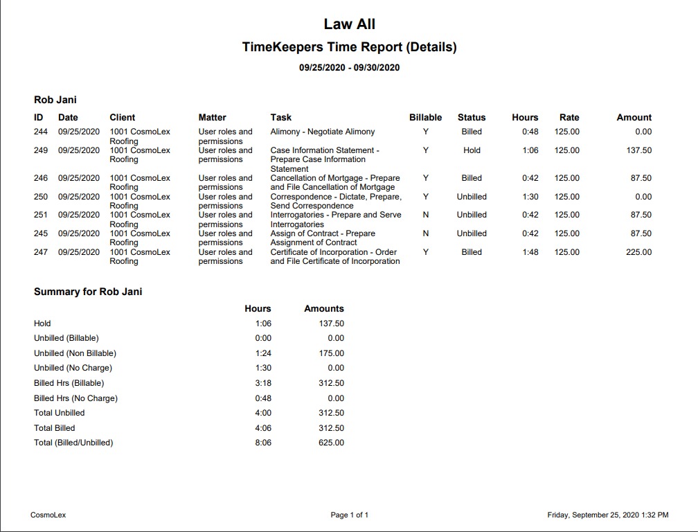 7.0.6 Update (September 26, 2020) – CosmoLex Support