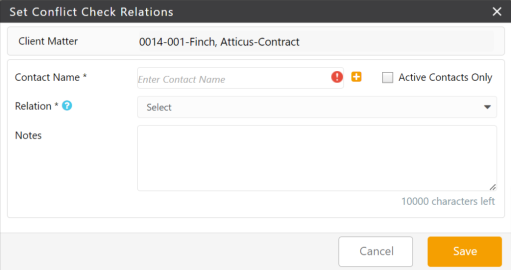 Manage Client Relations - CosmoLex Support
