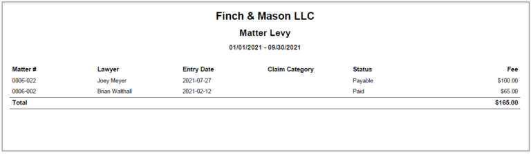 Transaction Levy Reporting (ON/NL/AB) - CosmoLex Support
