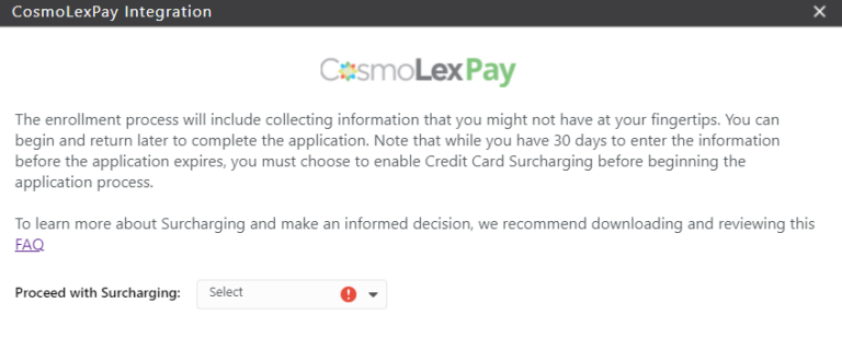 Set Up Your CosmoLexPay Account (US) - CosmoLex Support
