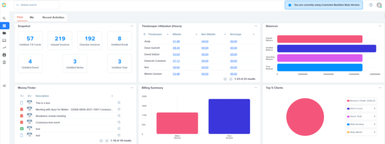 Using CosmoLex NextGen - CosmoLex Support