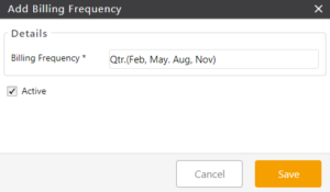 Configure Billing Frequency - CosmoLex Support